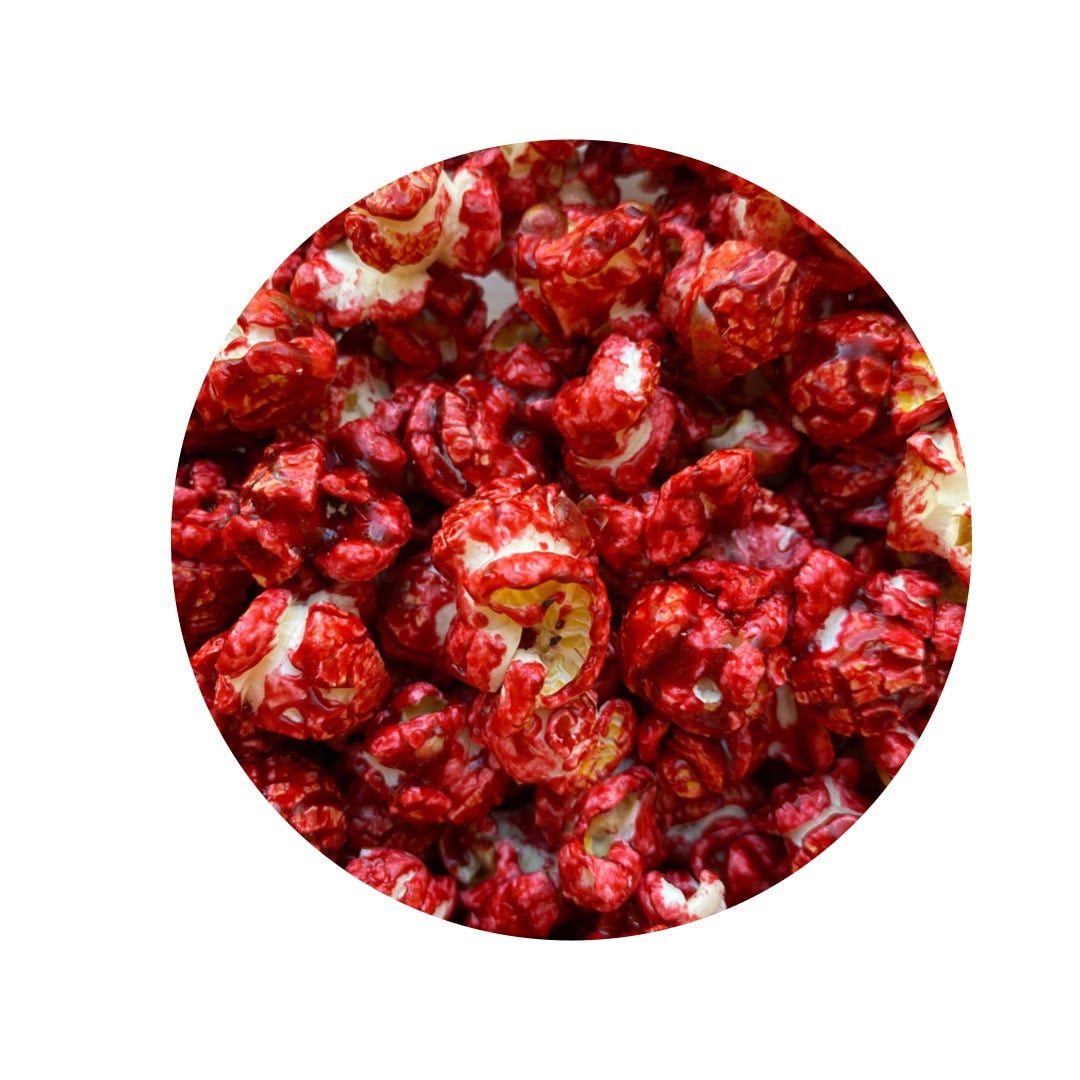 Door County Cherry Popcorn | Island Popcorn Barn